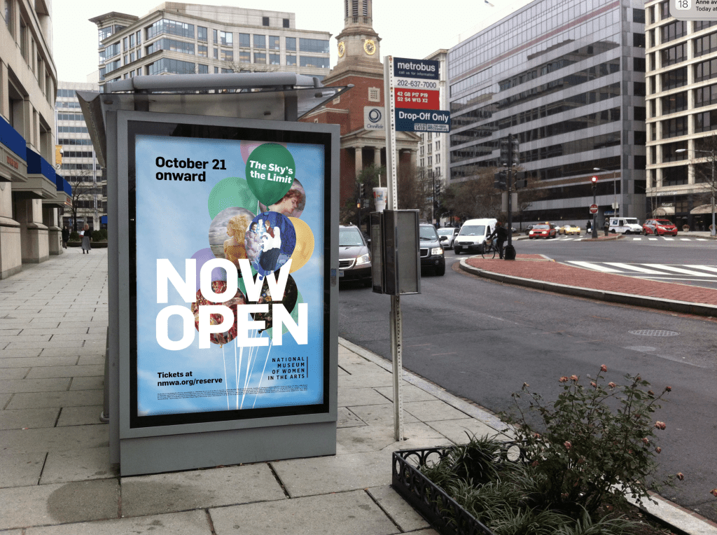National Museum of Women in the Arts’ Reopening Ad Campaign